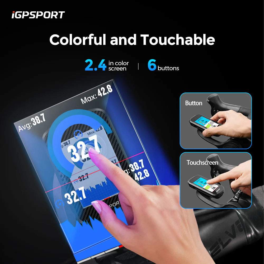 iGPSPORT BSC300T Touch Screen Bike Smart Computer | Tay Junction